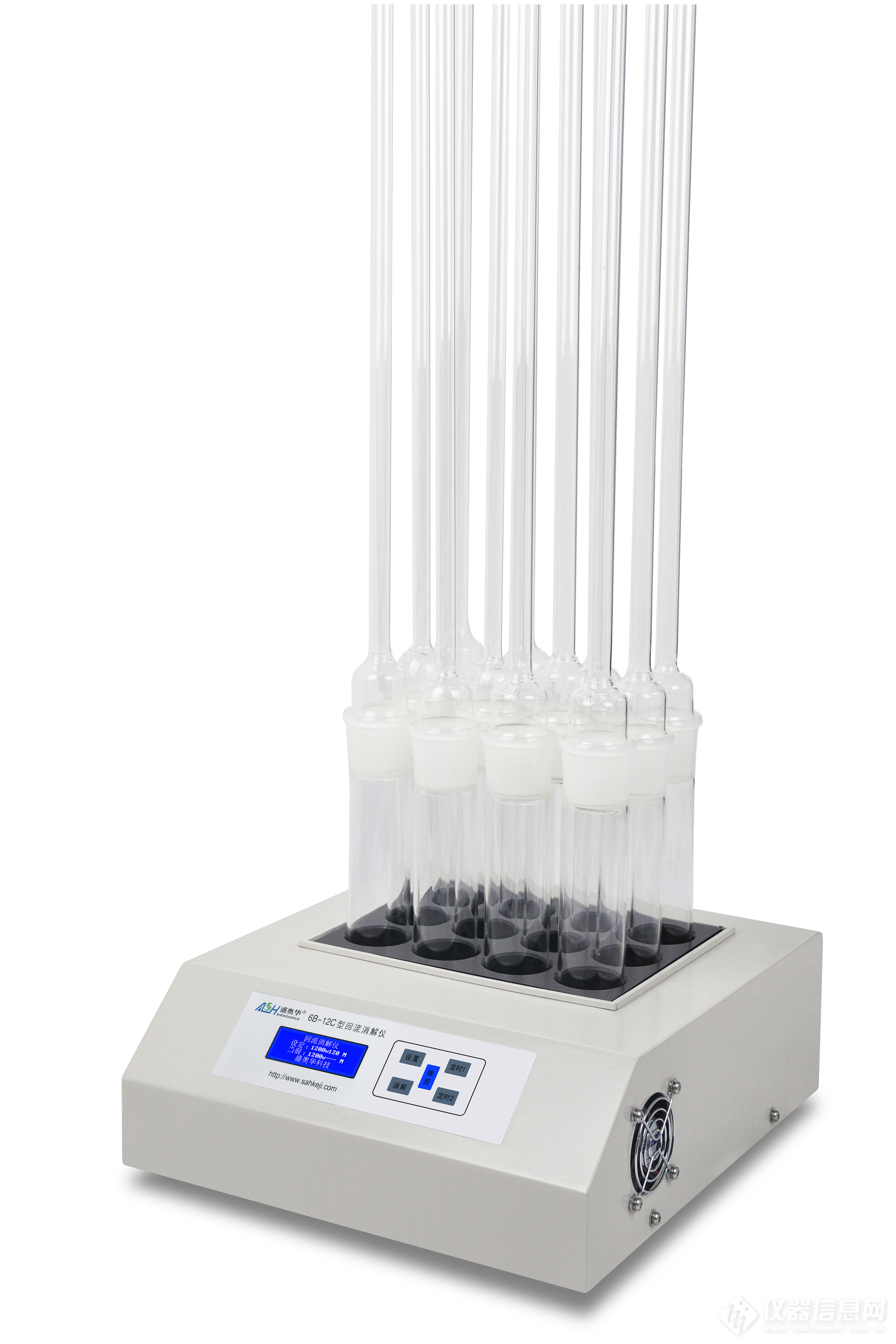 盛奥华6B-12C型(V9)智能回流消解仪