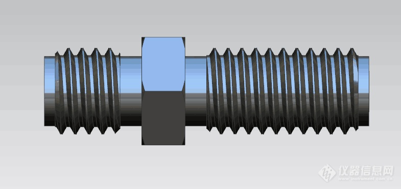 φ3.1/3.3 UNF5/16-20 不锈钢外丝过壁两通 _参数_价格-仪器信息网