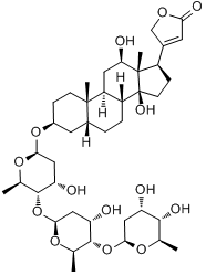 20830-75-5地高辛;狄高辛;狄戈辛;地谷新;毛地黄叶毒苷;异羟基洋地黄毒苷原;分子式_分子量_CAS号查询 -仪器信息网