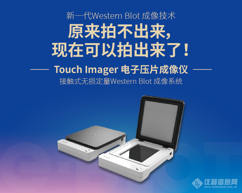 Touch Imager 电子压片成像仪/e-BLOT 接触式无损定量WB成像系统-参数-价格-仪器信息网