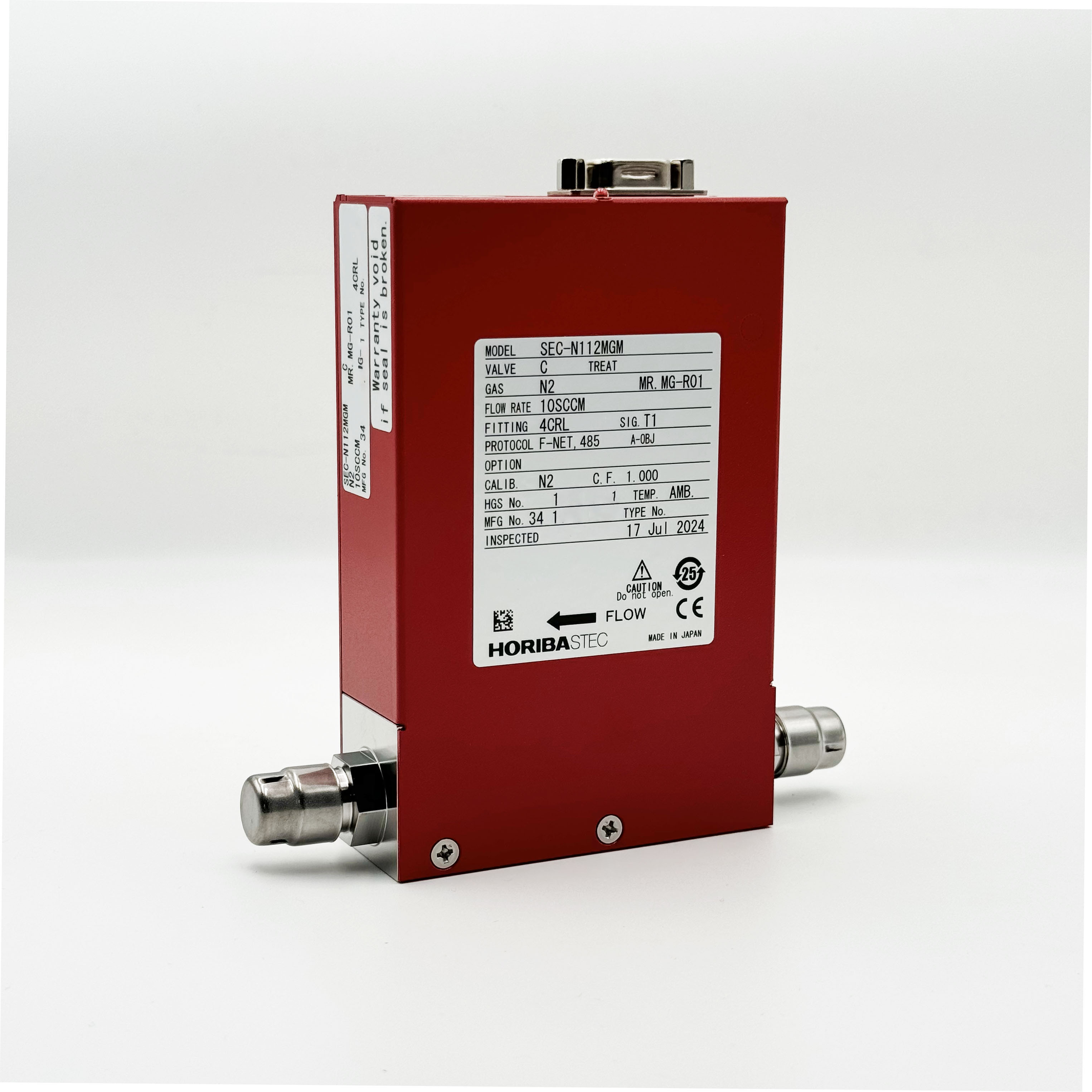 HORIBAHoriba stec MFC气体质量流量控制器流量计SEC-N112MGM_报价 - 上海镁亿工贸有限公司