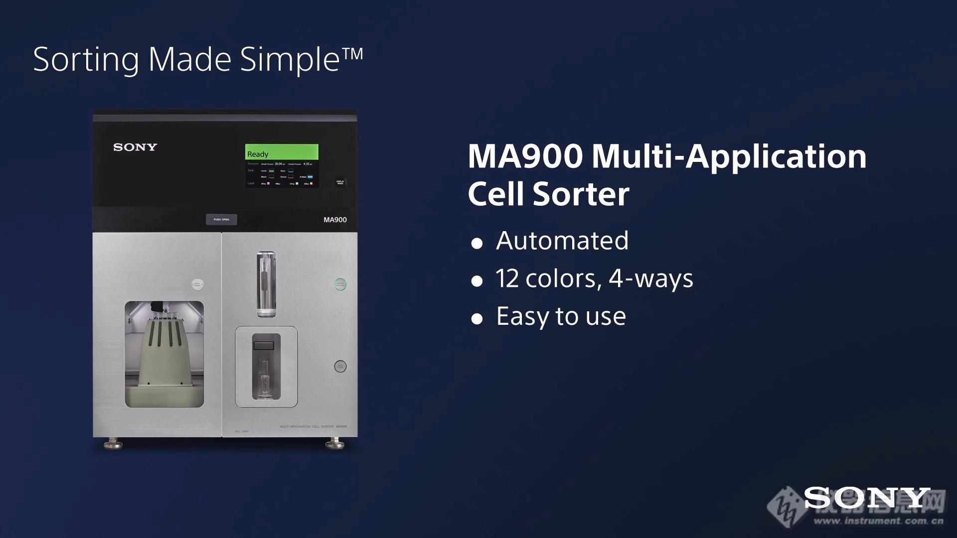 重磅!索尼宣布在华启动流式细胞仪本土化生产，涉及三大系列_资讯中心_仪器信息网