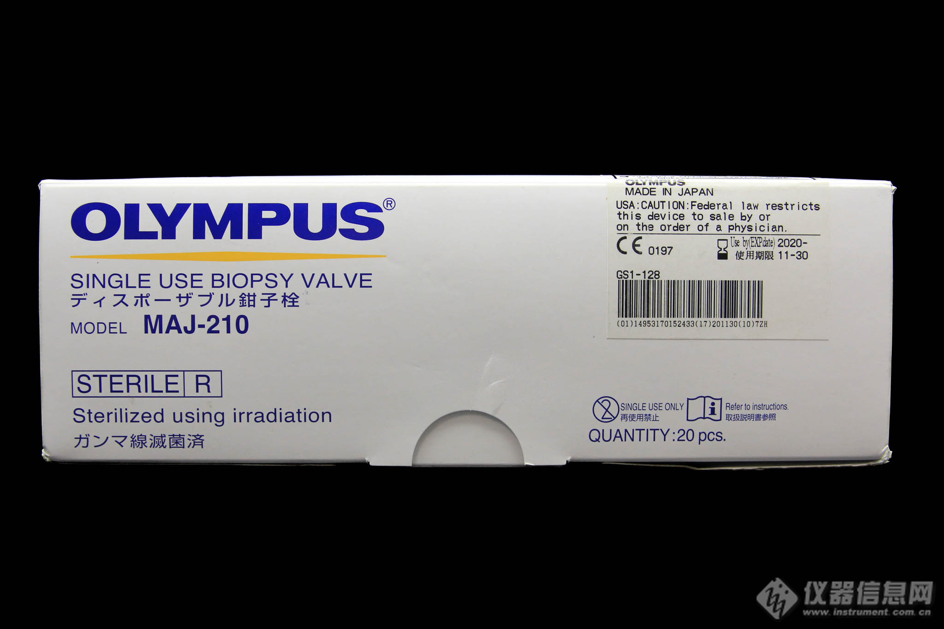 奥林巴斯一次性钳子管道开口阀MAJ-210_参数_价格-仪器信息网