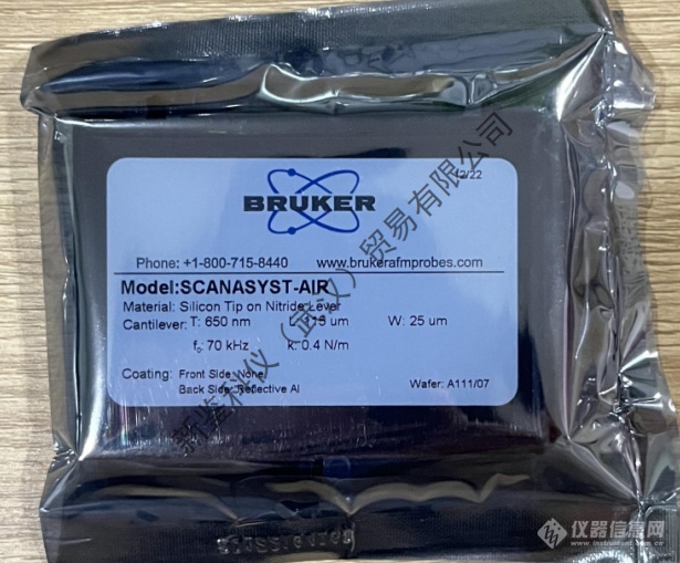 原子力显微镜探针SCANASYST-AIR_价格-新鉴科仪（武汉）贸易有限公司