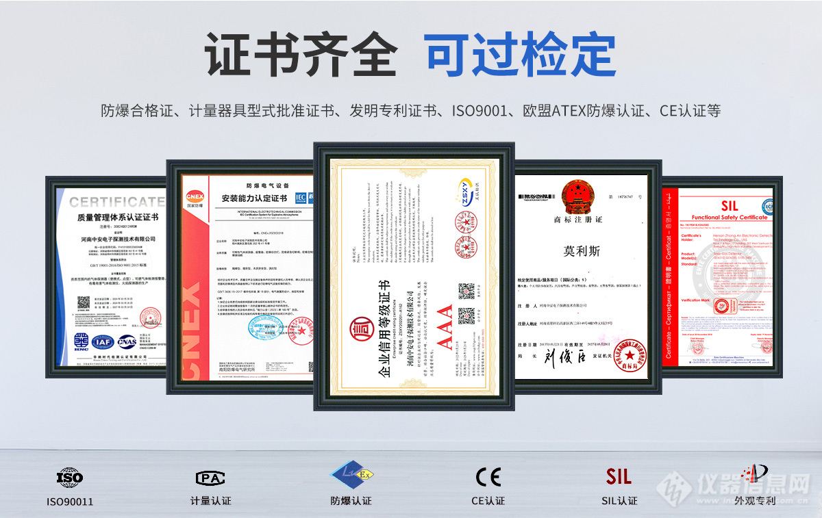 中安探测秒表式四合一气体检测报警仪器GSS-GP302_参数_价格-仪器信息网