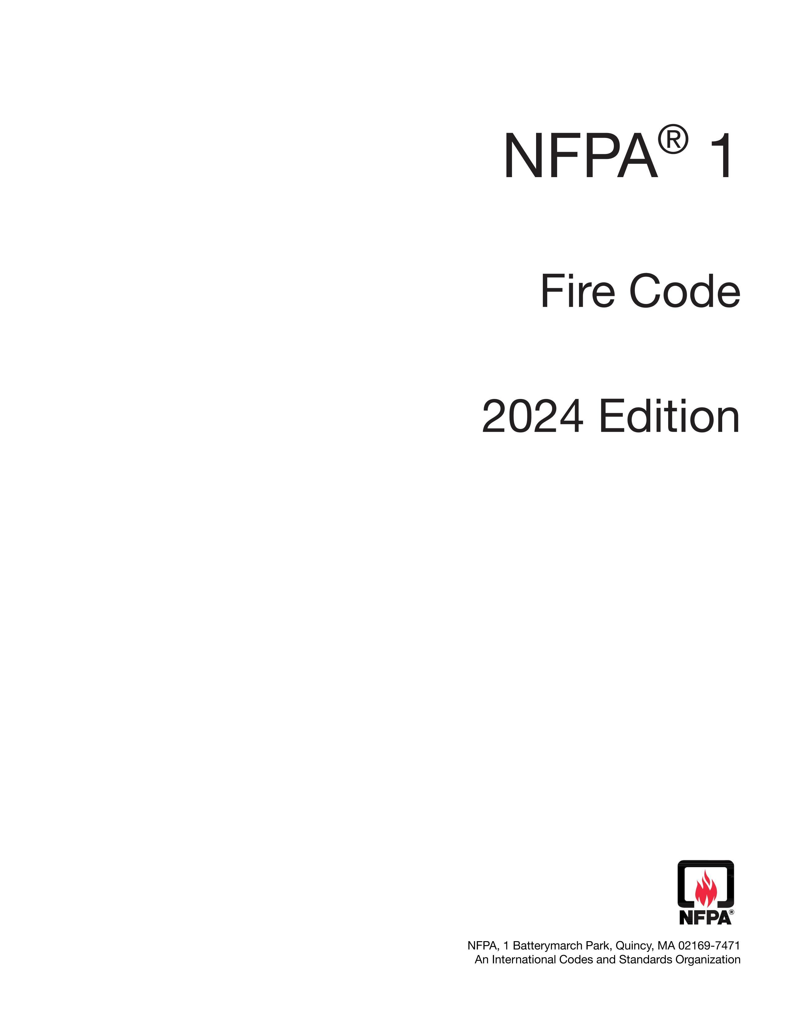 NFPA 1-2024 Fire Code.pdf_免费下载_用户标准_资料中心_仪器信息网