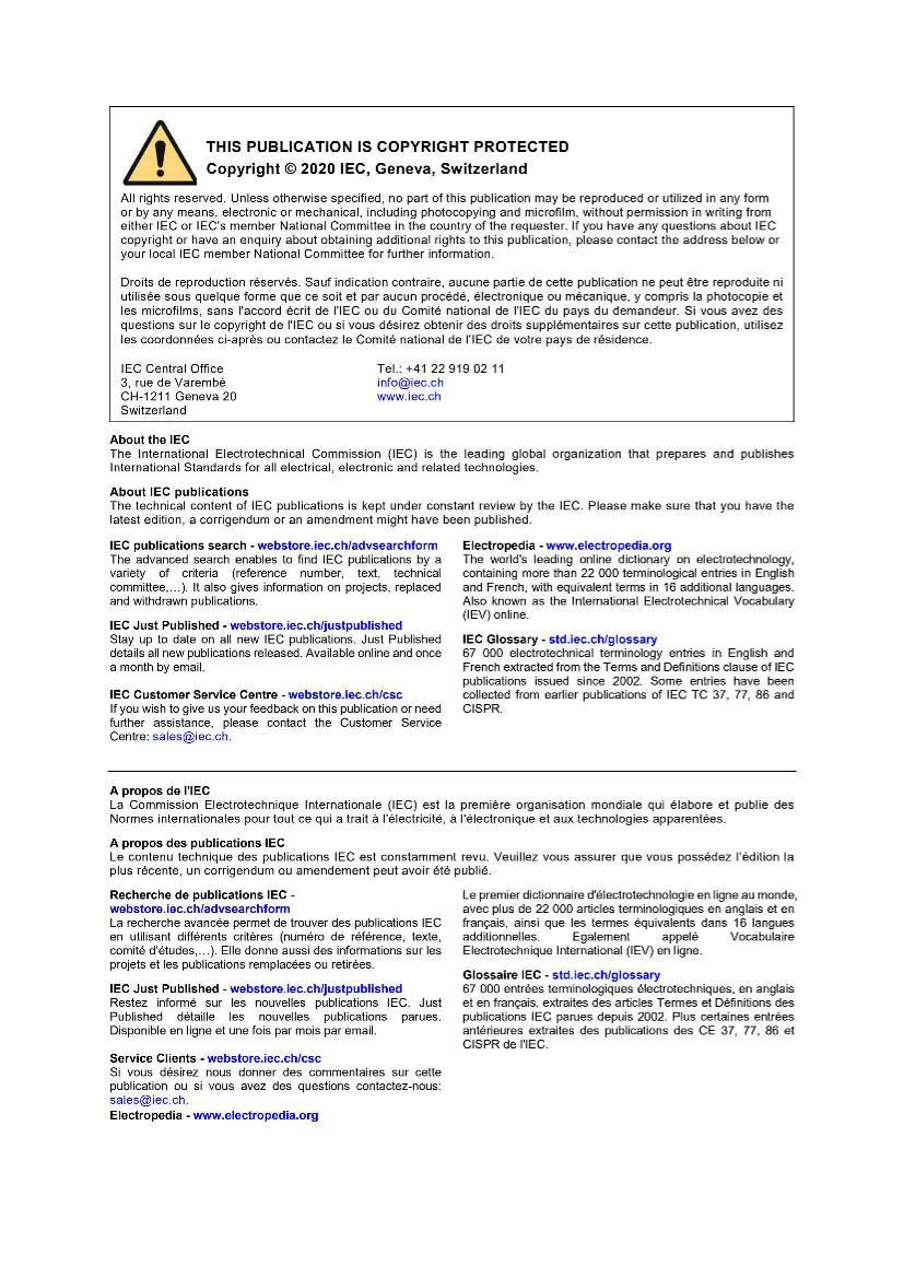 IEC 61496-1-2020 Safety of machinery – Electro-sensitive protective ...