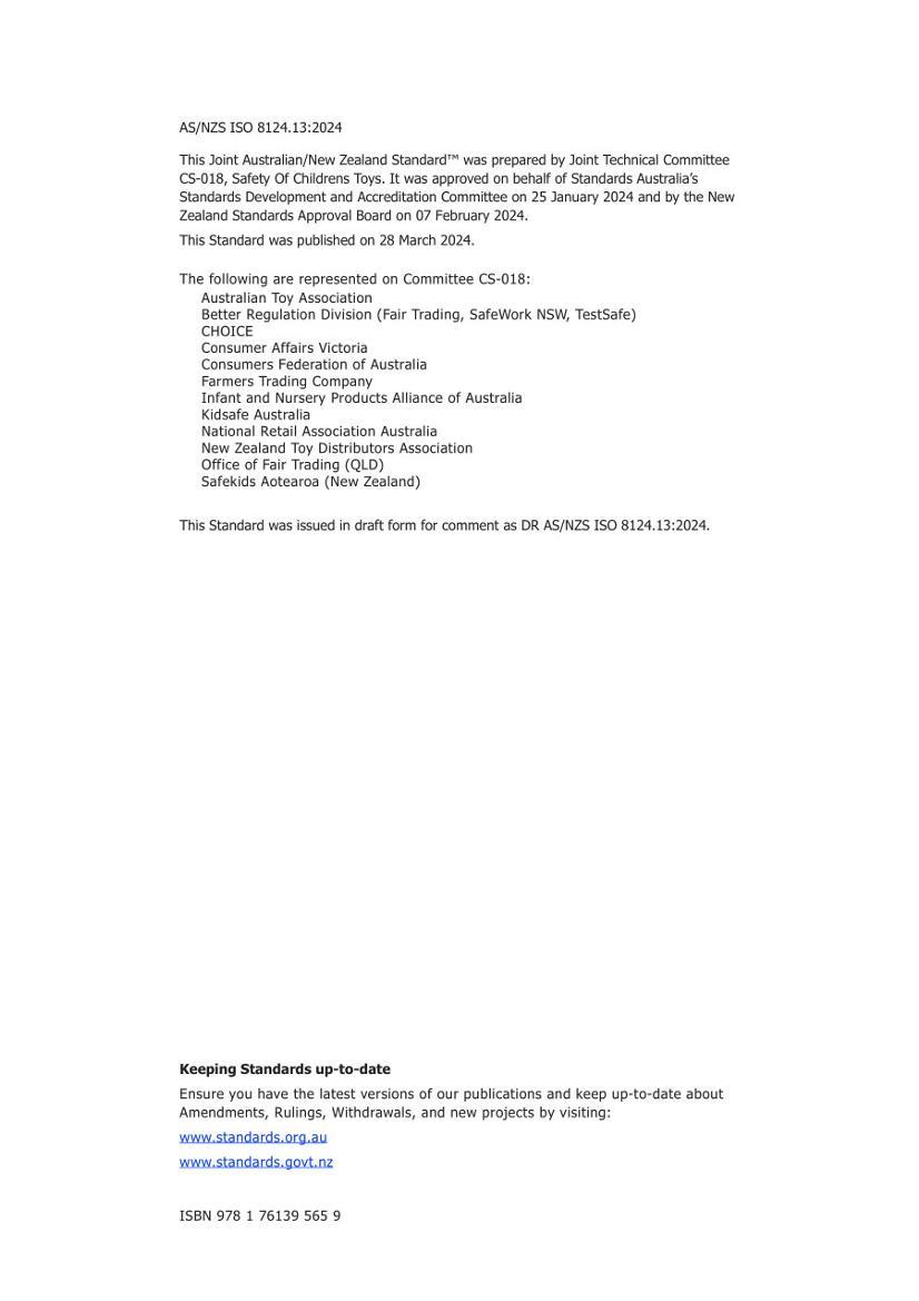 AS∕NZS ISO 8124.13：2024 玩具安全 第13部分 微生物安全(ISO 8124.12-2024).pdf_免费下载_用户 ...